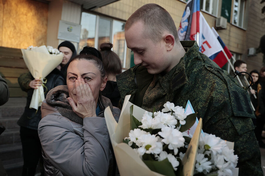 Once Influential Russian Soldiers Mothers Speak Softly Amid Ukraine